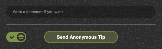 StripChat - Anonymous Tipping